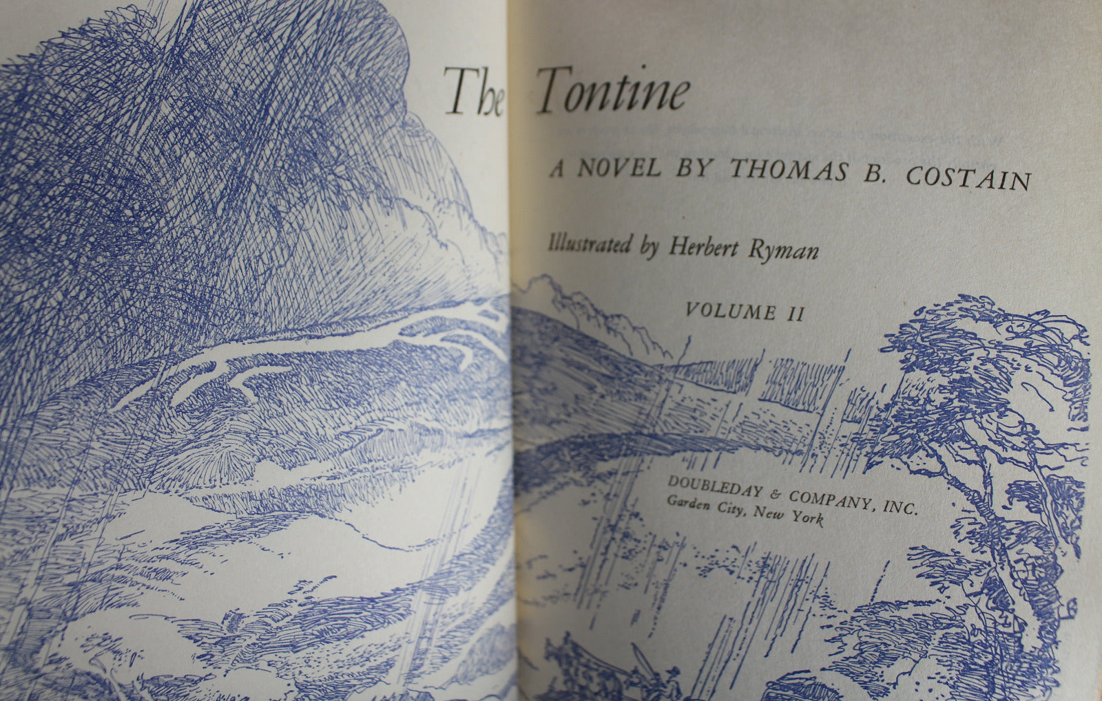 The Tontine Volume 2 by Thomas B Costain, First Edition 1955 – Look ...