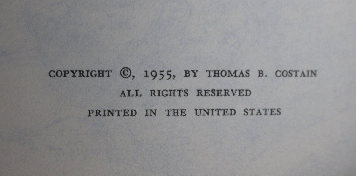The Tontine Volume 2 by Thomas B Costain, First Edition 1955 – Look ...